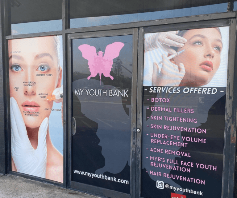Storefront Window Graphics Near Orange County - The Tint Pros
